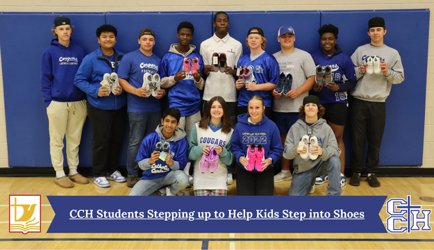 CCH Students Stepping up to Help Kids Step into Shoes